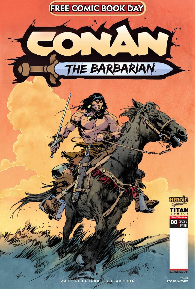 Conan The Barbarian #0 Carves Its Way to the Top of FCBD 2023 ...